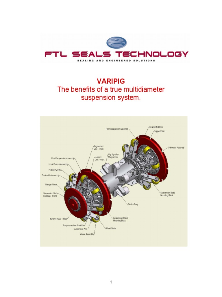 Varipig | PDF | Pipe (Fluid Conveyance) | Wheel