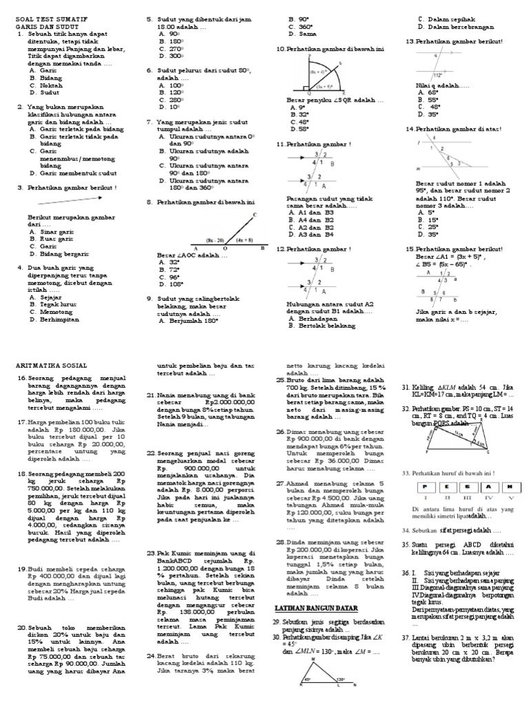 Kumpulan Soal MATH | PDF