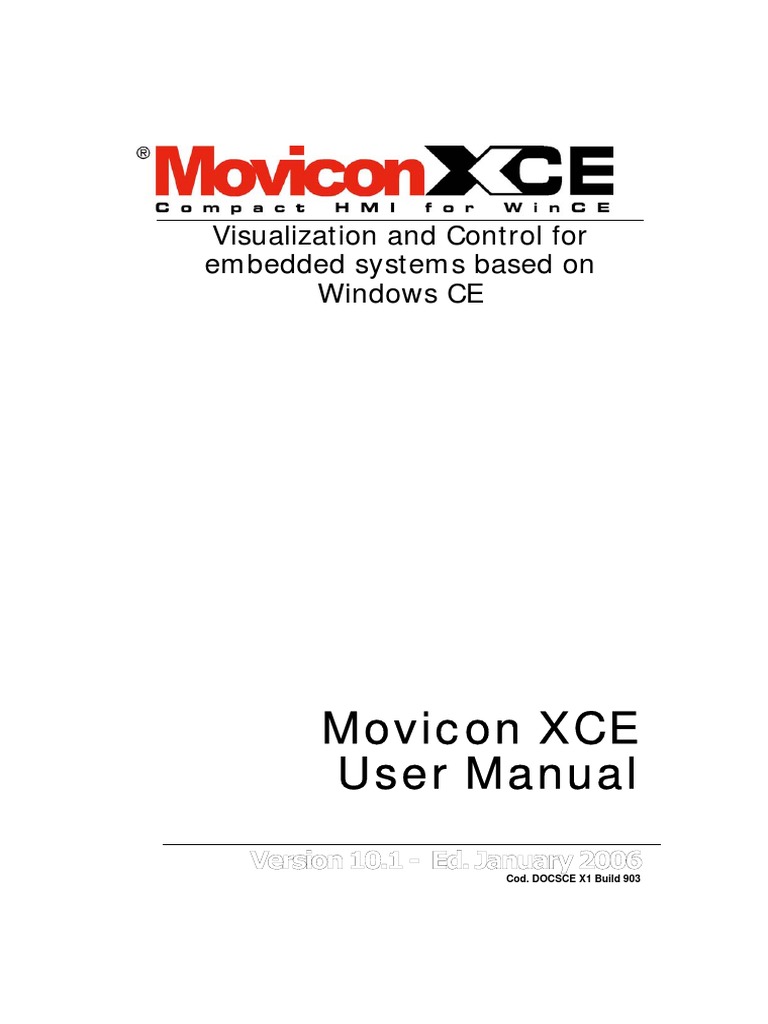 Movicon X1ce | PDF | Personal Computers | Microsoft Windows