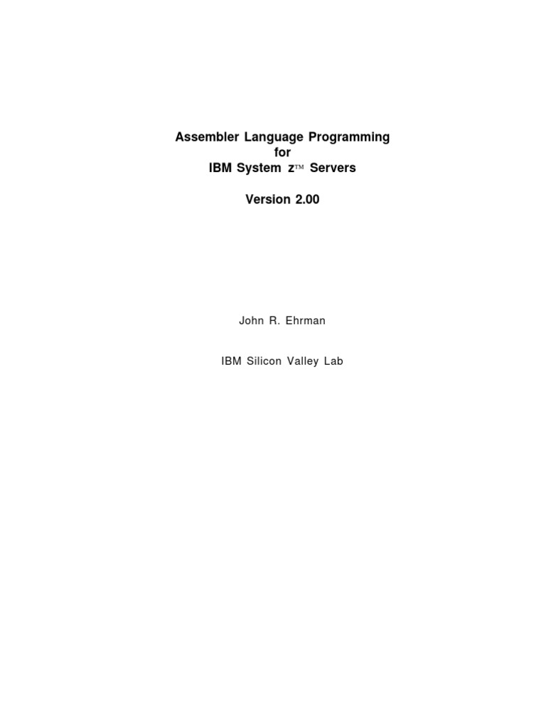 Assembler.V2.Alntext V2.00 | PDF