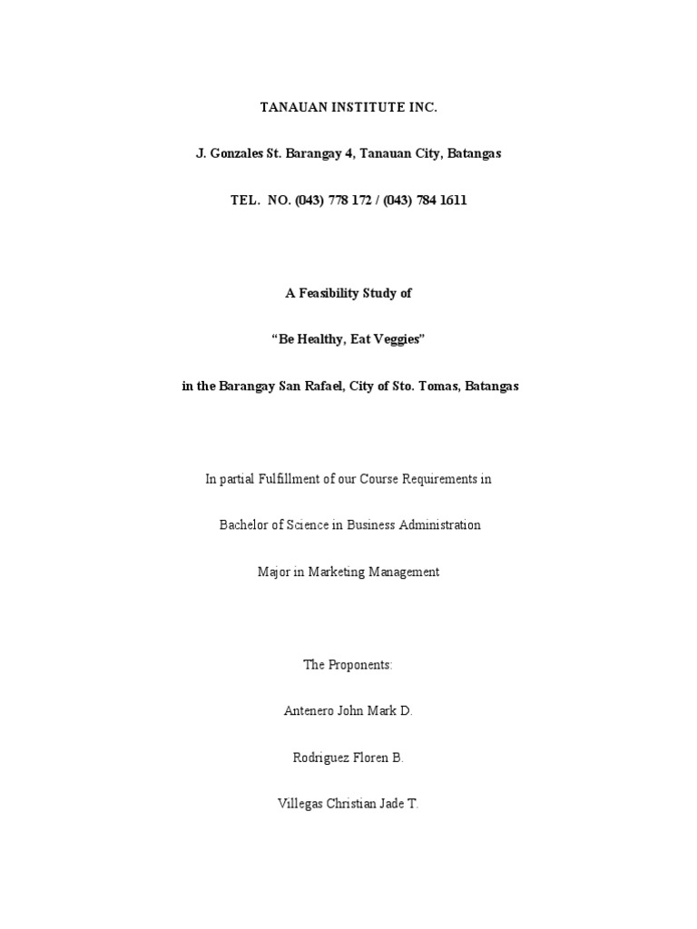 Final FS Manuscript Revised | PDF | Supply (Economics) | Survey Methodology