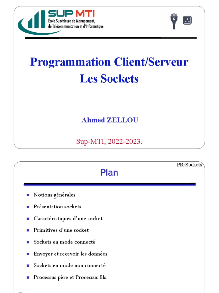 Programmation Client Serveur | PDF | Client–serveur | Informatique