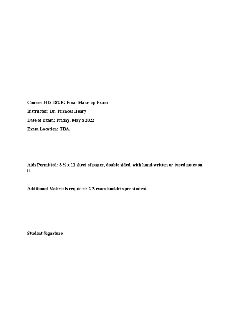 2023 Sample Final Exam History | PDF | Magna Carta | Justice