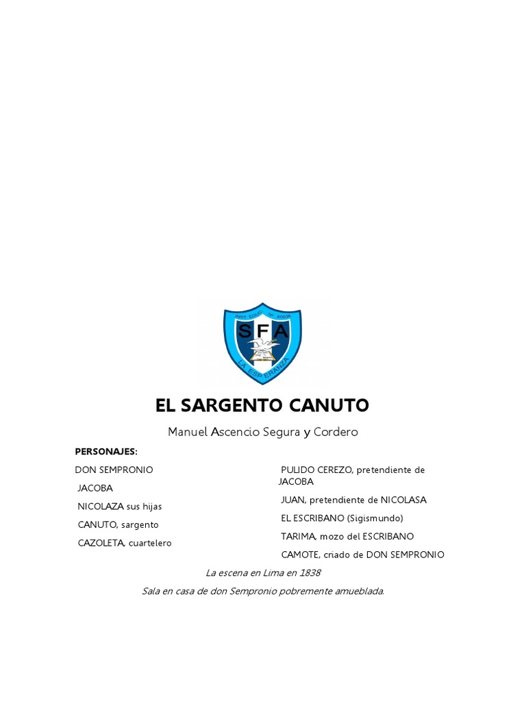 El Sargento Canuto | PDF