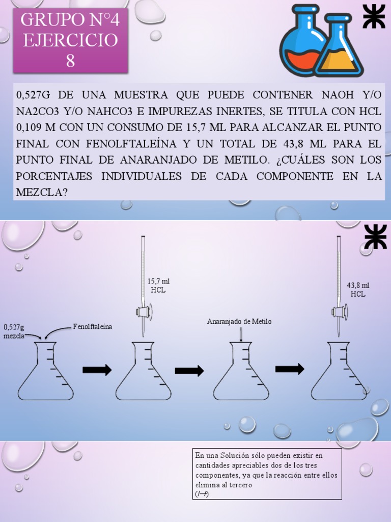 Ejercicio 8 Volumetría | PDF