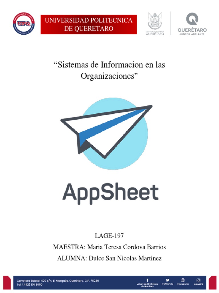 Introducción a AppSheet y sus Funciones | PDF