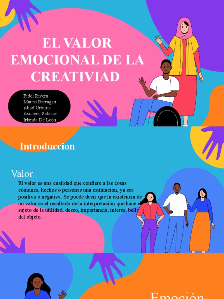 El Valor Emocional de La Creativiad | PDF | Las emociones | Creatividad