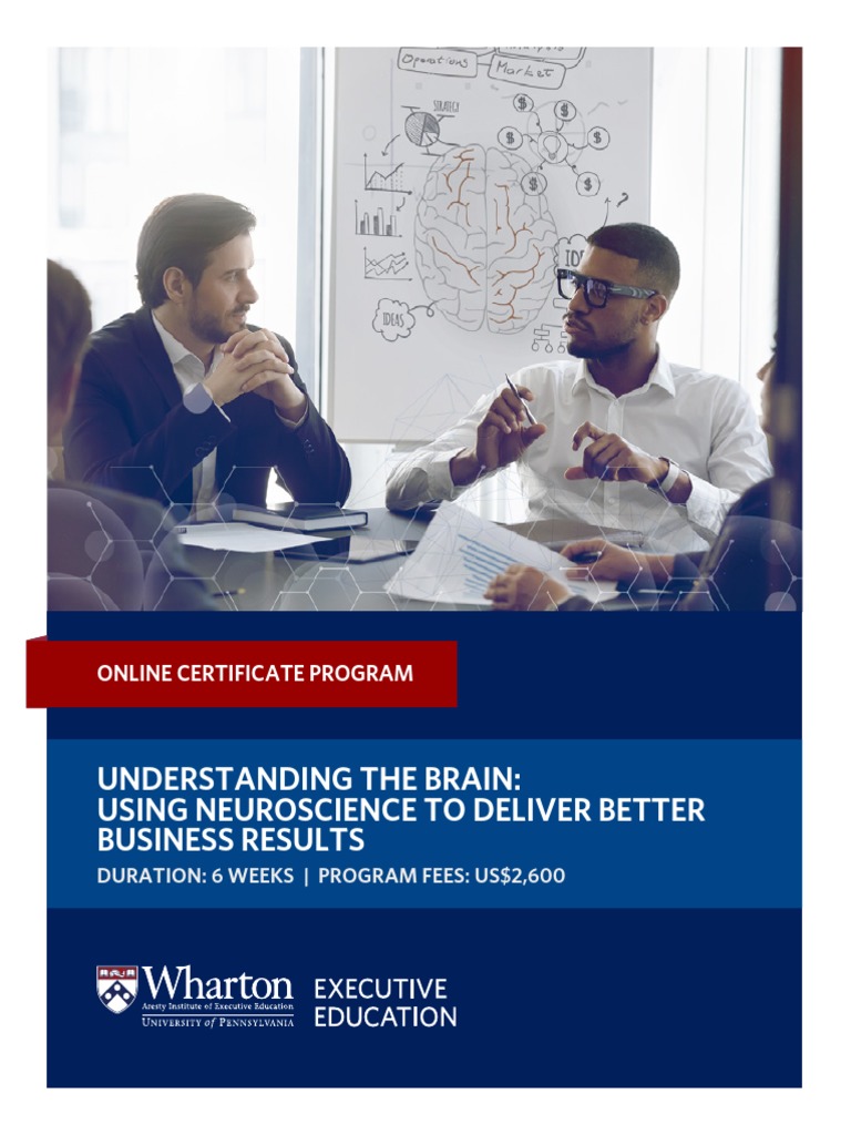 Brochure-Wharton-NEBU_V10_28-04-2022 | PDF | Neuroscience | Creativity