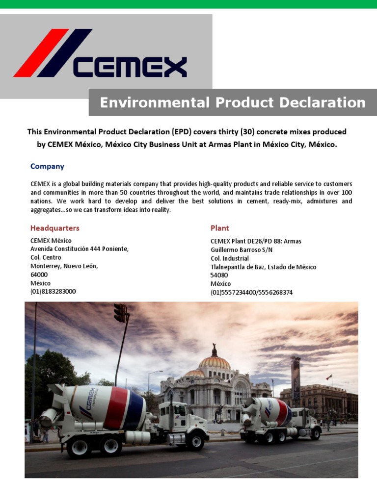 NRMCAEPD10012 Armas CEMEX | PDF