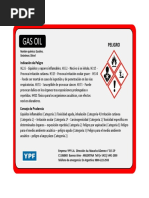 Etiqueta para Diesel | PDF | Química | Energía y recursos