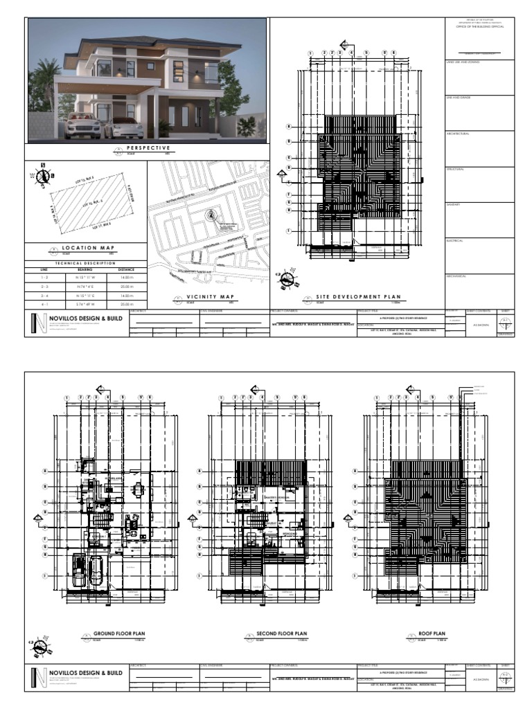 Complete Set of Plans Magat | PDF