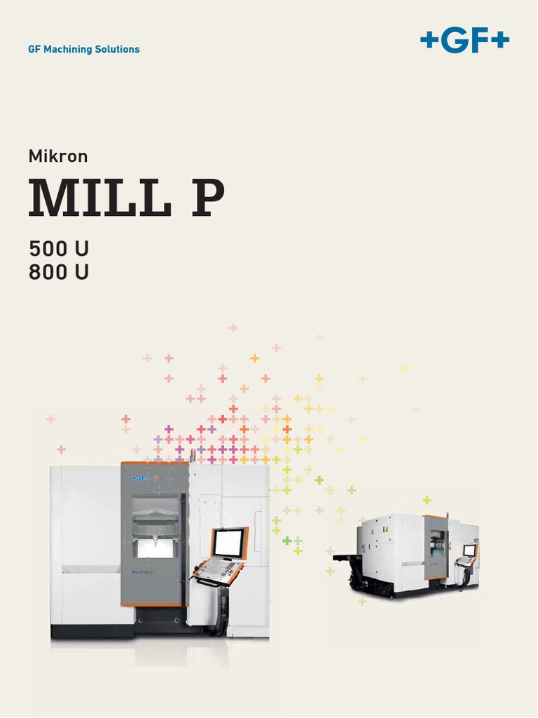 GF Machining Solutions Mikron MILL P Brochure | PDF | Machining ...