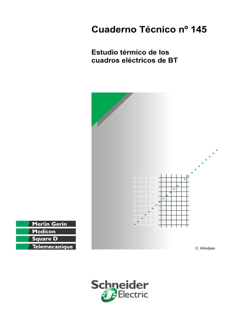 SCHNEIDER CT 145 Estudio Termico de Los Cuadros Electricos | PDF ...