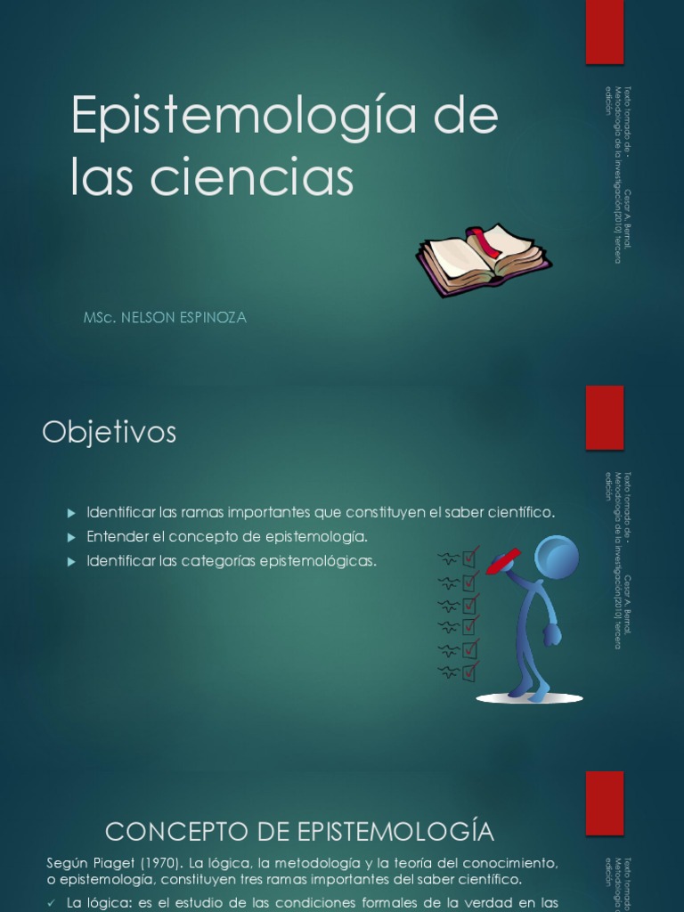 Epistemología de Las Ciencias | PDF