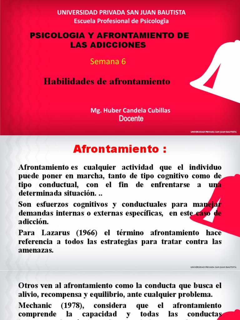 HABILIDADES DE AFRONTAMIENTO | PDF | Comportamiento | Aprendizaje