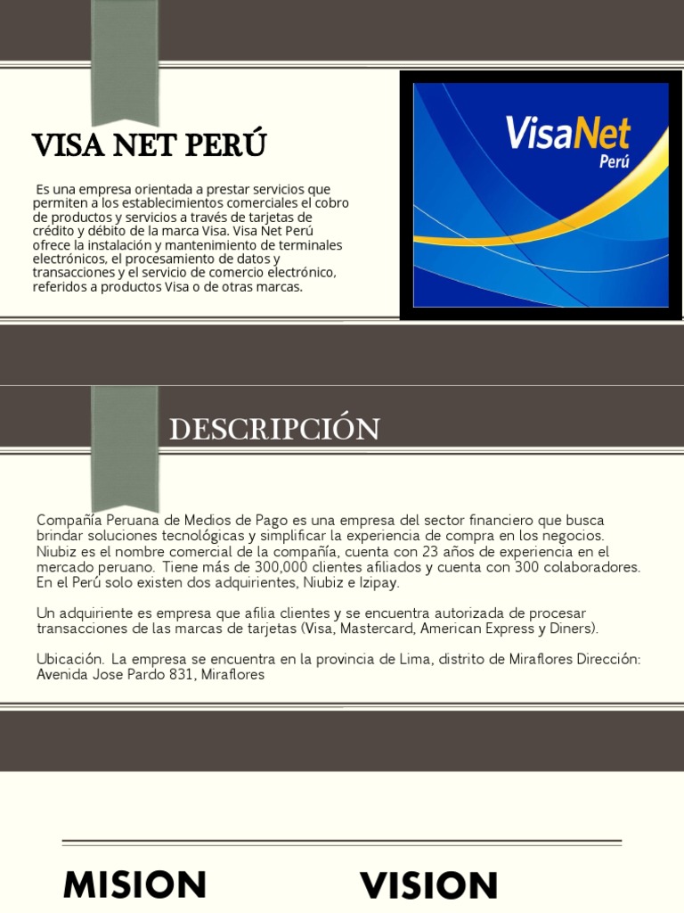 Visa Net | PDF | Visa Inc. | Negocios económicos