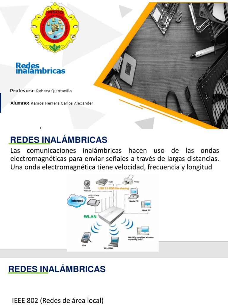Redes Inalámbricas | PDF | Red inalámbrica | Tecnología móvil