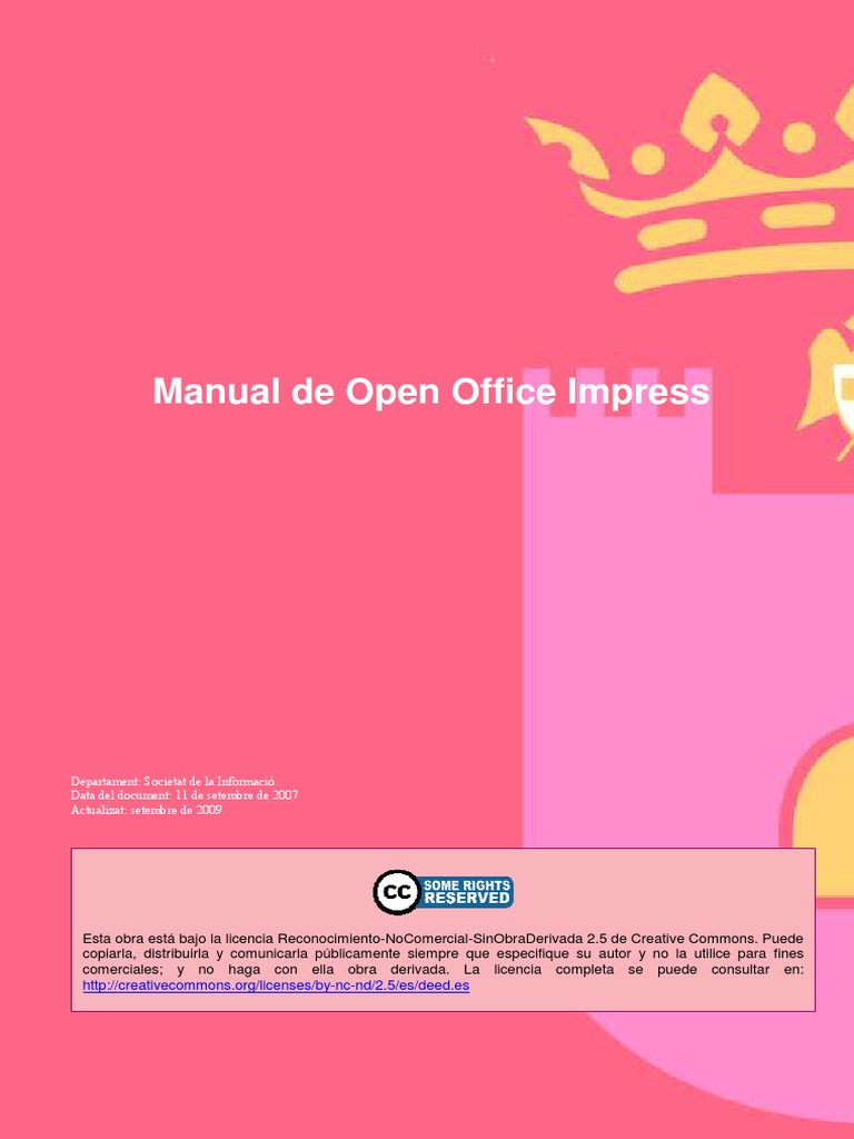 01102010manual Open Office Impress | PDF