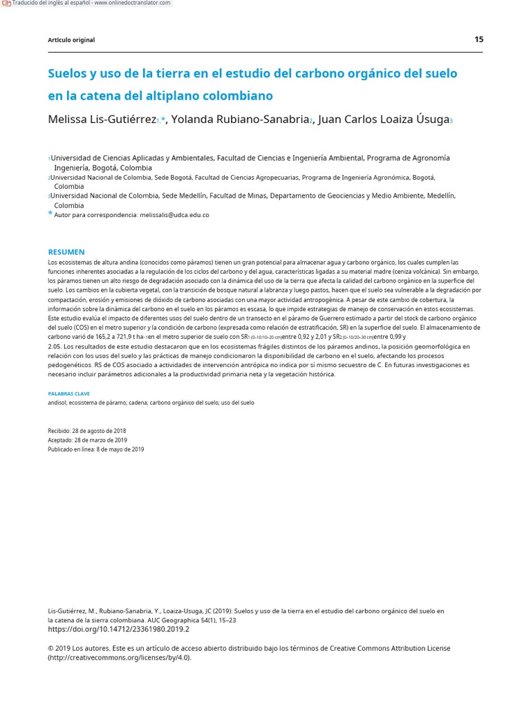 Soils and Land Use in The Study of Soil - En.es | PDF | Suelo | Tierra