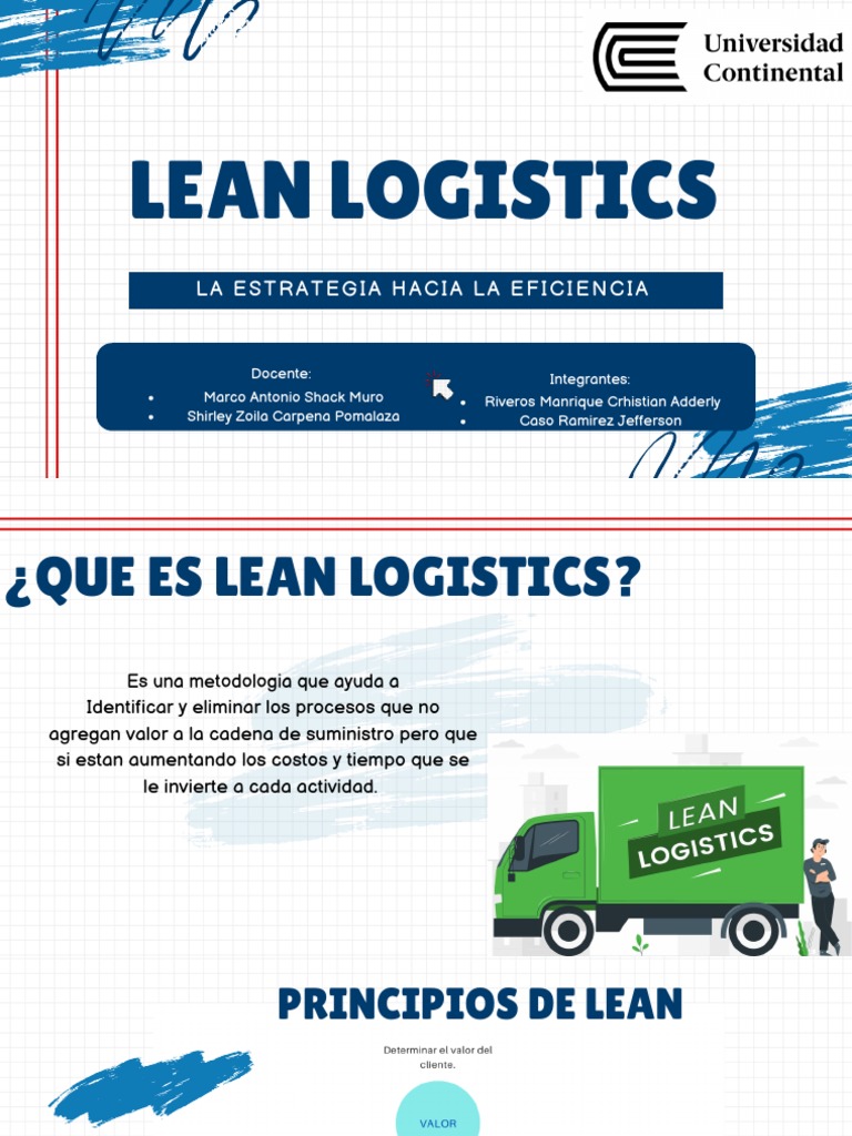 Lean Logistics | PDF