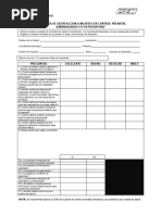 Formato Prueba EDI para Evaluación Infantil | PDF | Especialidades ...