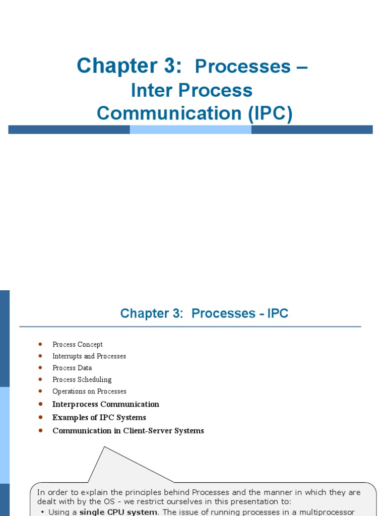 03b Ch3 Process IPC v.5 | PDF | Network Socket | Port (Computer Networking)