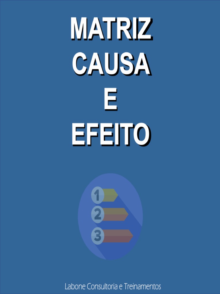 Matriz Causa e Efeito O Que e Como Fazer 1686422743 | PDF