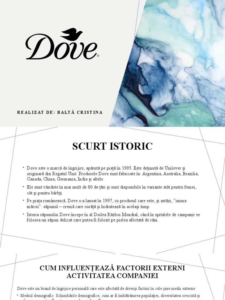 Prezentare Dove | PDF