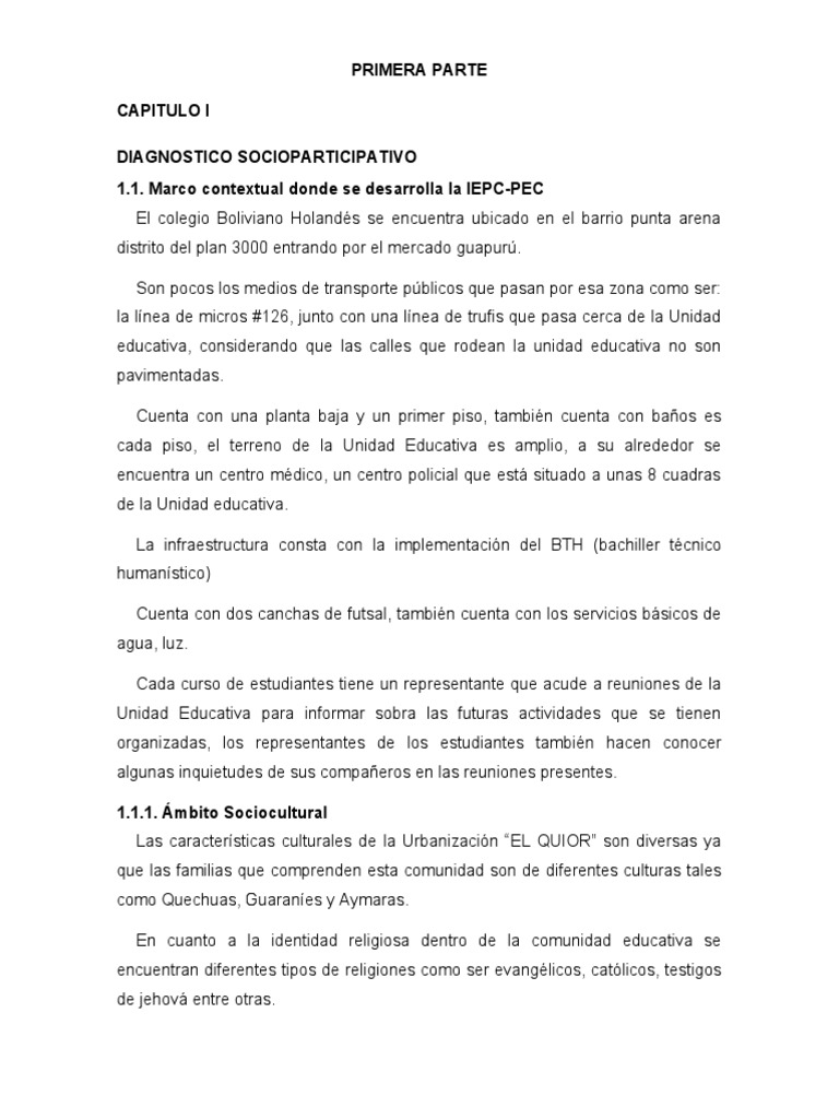 1er Revisado Informe Proyecto de Grado | PDF | Cuestionario | Canto
