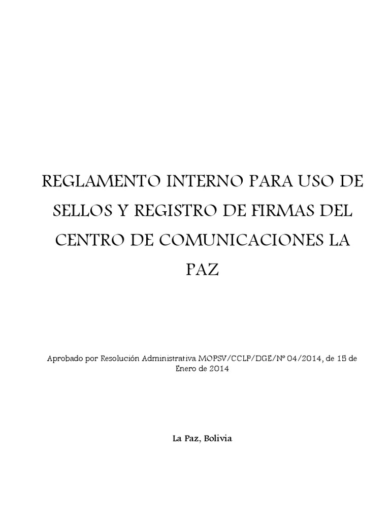 Sellos | PDF