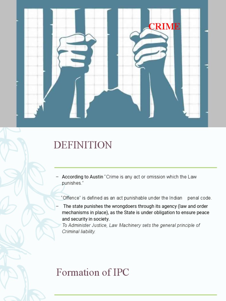 CLAT Study Material Law of Crime | Download Free PDF | Crimes | Crime ...