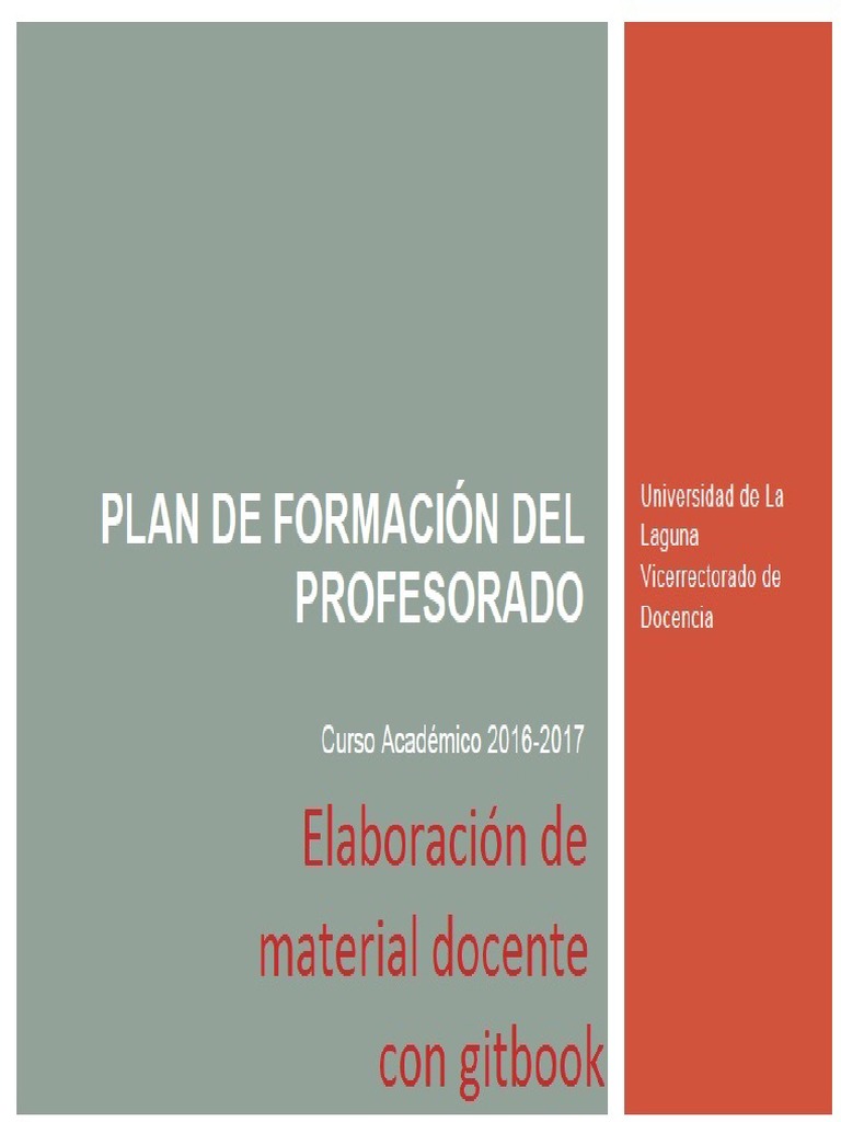Elaboracion de Material Docente Con Gitbook | PDF | Software | Desarrollo de software