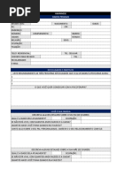 Ficha Anamnese Terapeuta | PDF