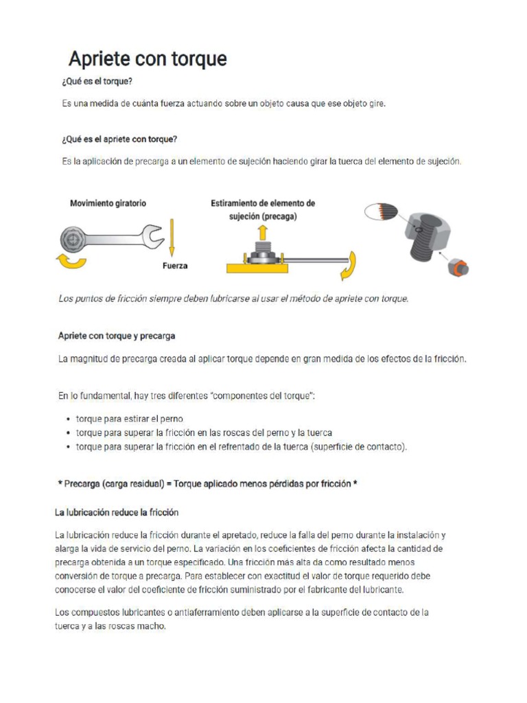 Manual de Torque | PDF