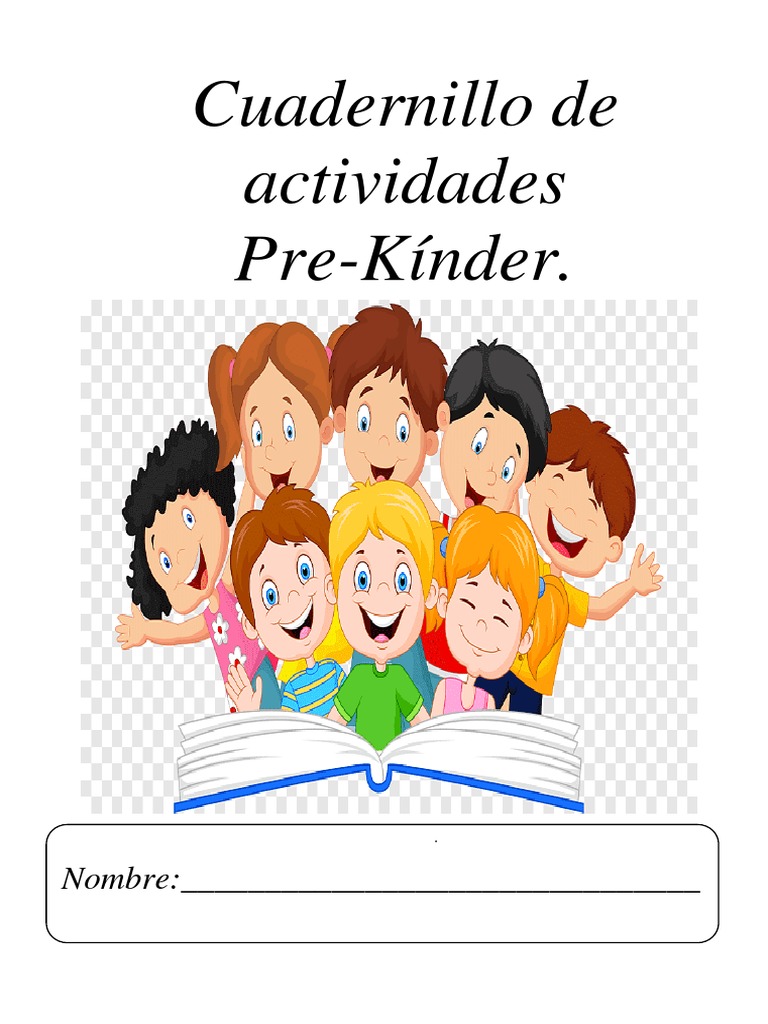 Cuadernillo de Actividades Pre-Kinder | PDF | Dibujo | Entorno natural