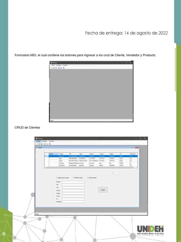 Tutorial Implementación de Crud Visual Basic | PDF