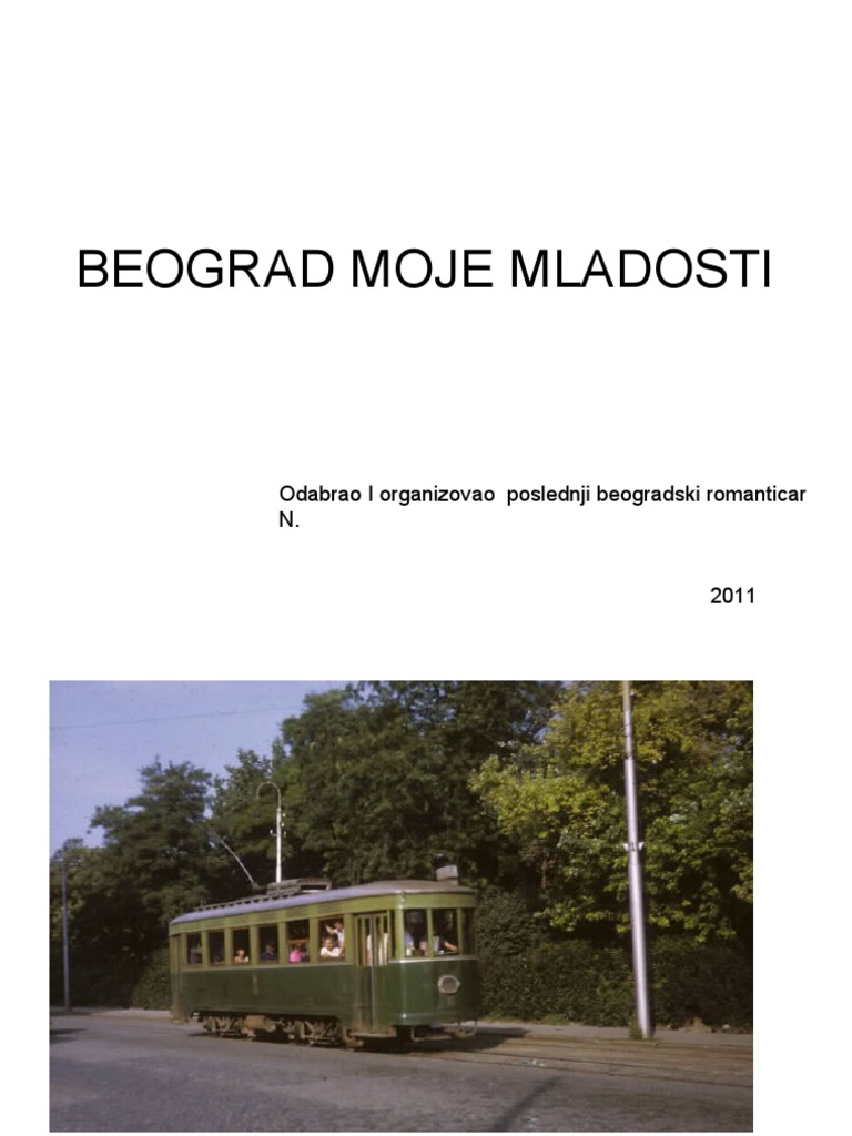 Beograd Moje Mladosti | PDF