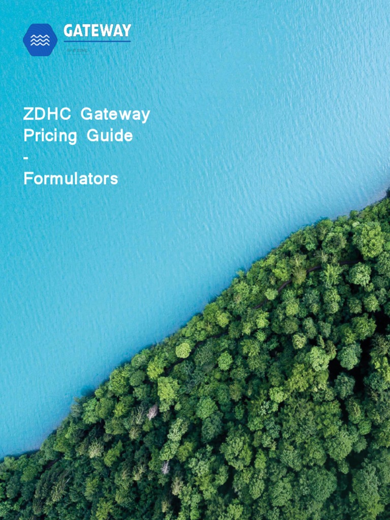 ZDHC Gateway Pricing Guide Formulators - ENG 2023 | PDF | Subscription Business Model | Pricing
