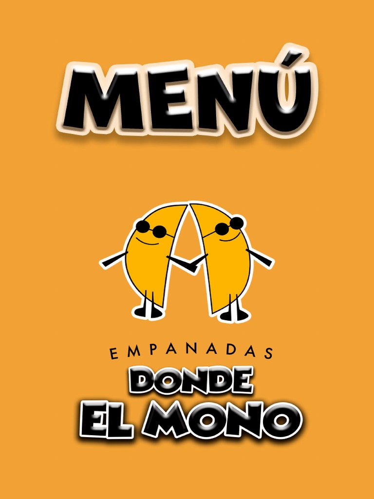 Menú Empanadas Del Mono | PDF