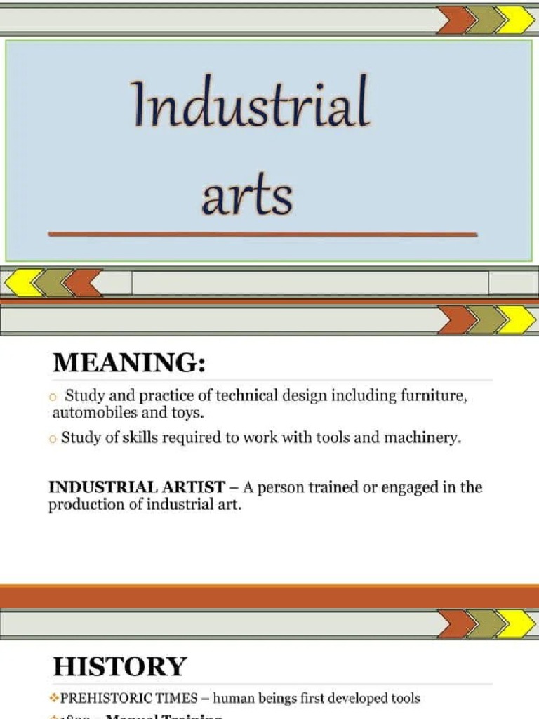 Industrial Arts | PDF