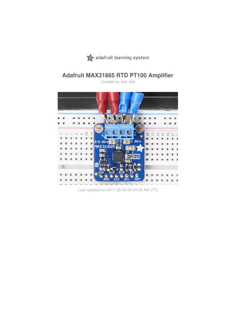 adafruit-max31865-rtd-pt100-amplifier-3 | PDF