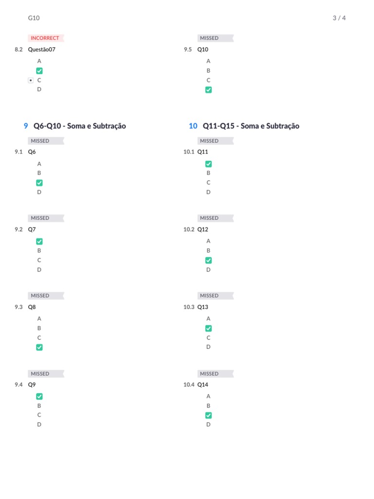Scoresheet - Plickers-39 | PDF