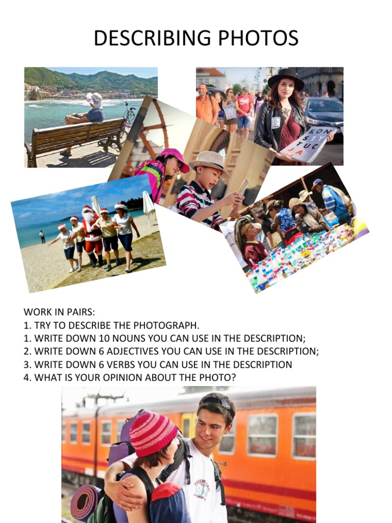 Describing Pictures | PDF | Language Mechanics | Linguistic Typology