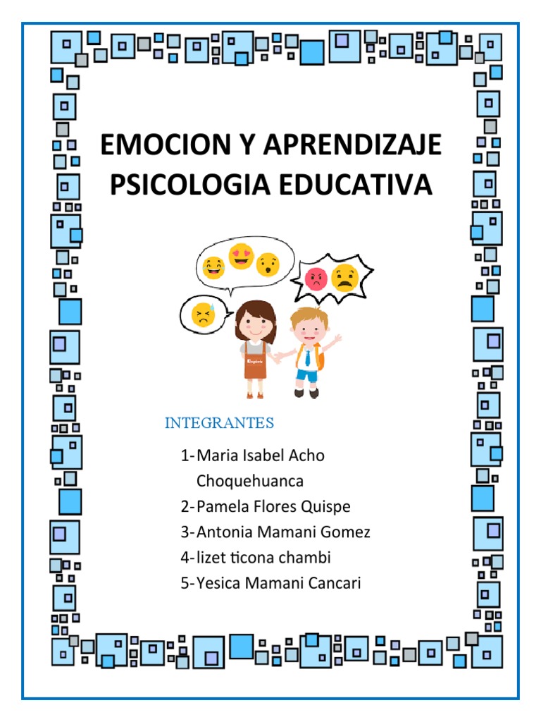 Emoción Y Aprendizaje Descargar Gratis Pdf Sicología Aprendizaje