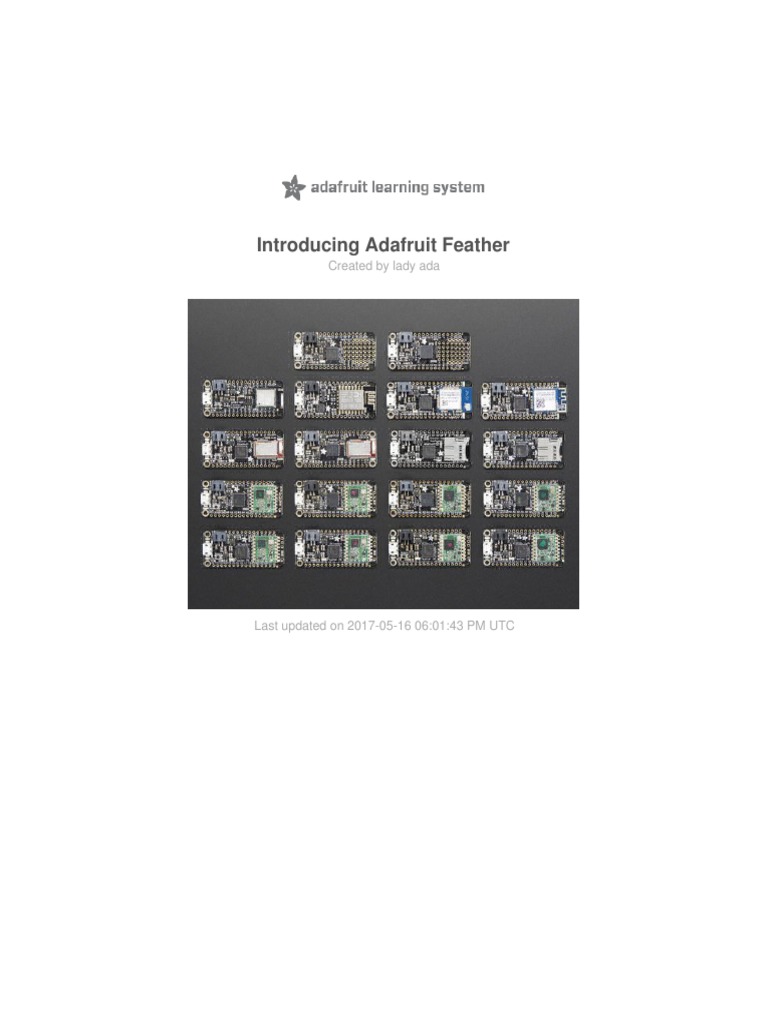 Adafruit Feather | PDF