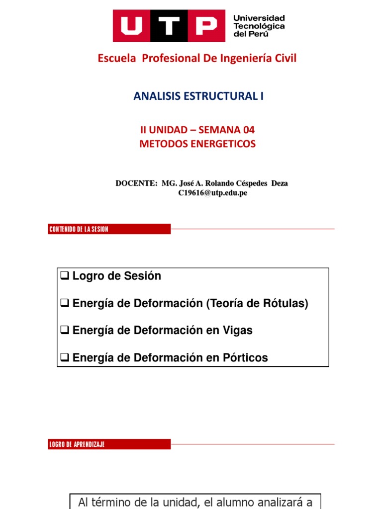S04.s2 - Material de Clase | PDF | Viga (Estructura) | Rigidez