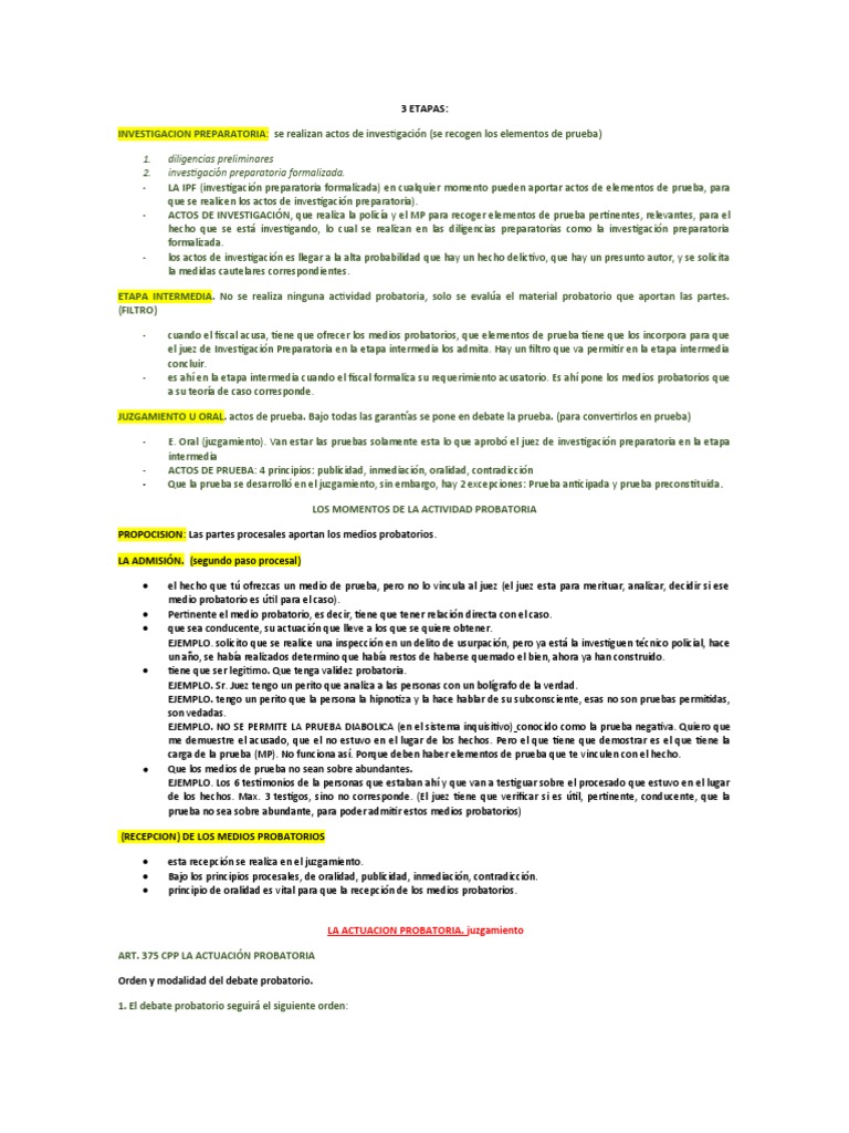 Apuntes | PDF | Testigo | Testigo experto