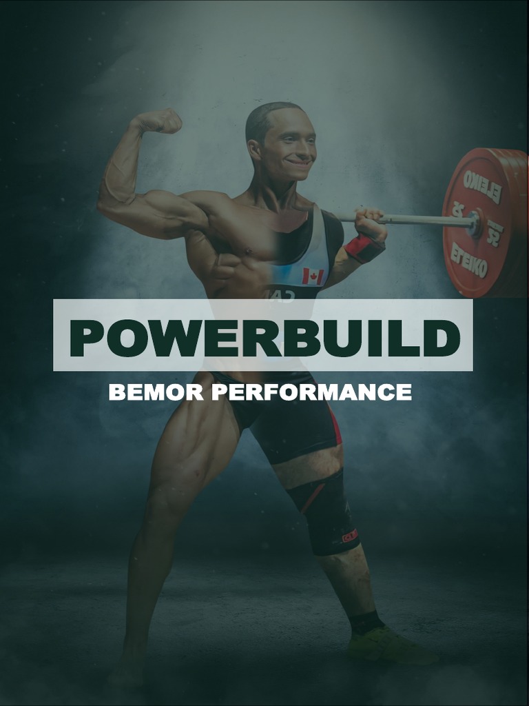 Free Powerbuilding Program 1 1 | PDF | Calorie | Musculation