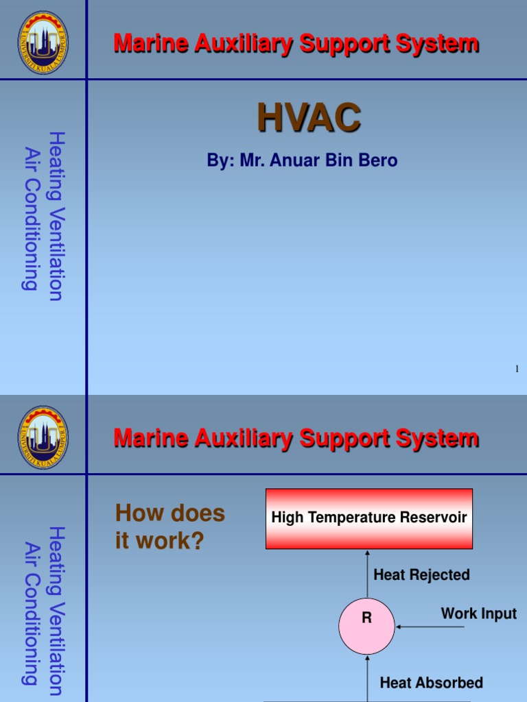 Marine HVAC System Overview and Design | PDF | Air Conditioning | Hvac