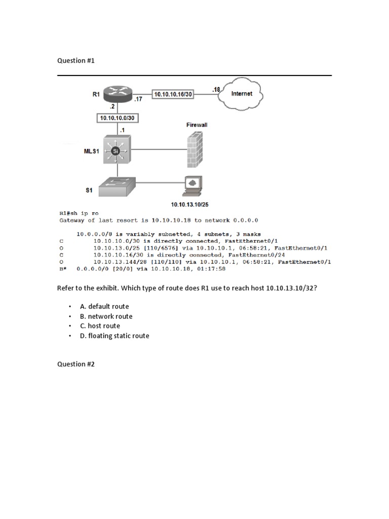 CCNA | PDF | Ip Address | Computer Network